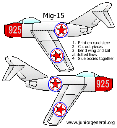 Mig-15 | Paper Miniature