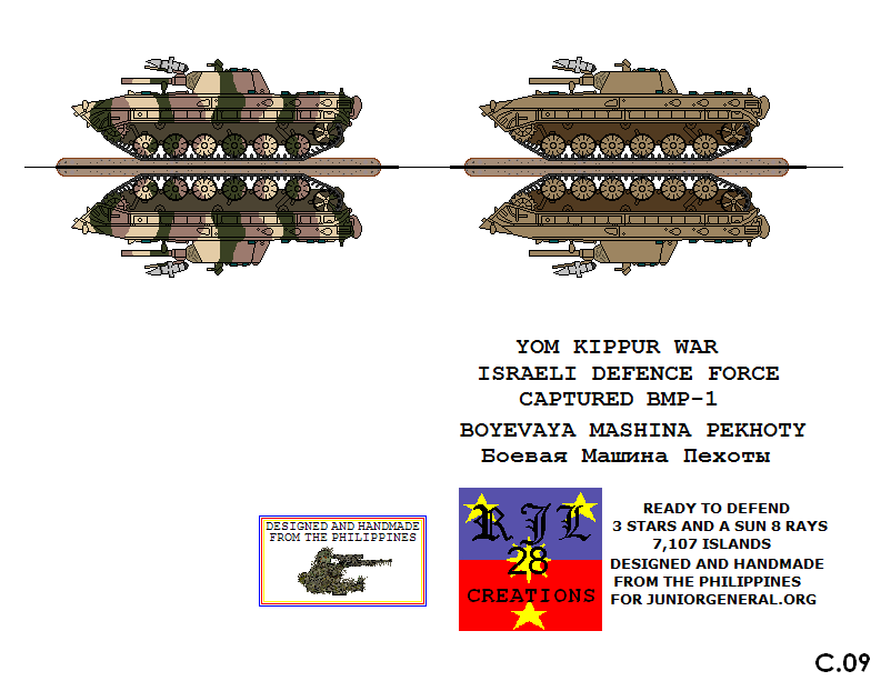 Israeli BMP-1 | Paper Miniature