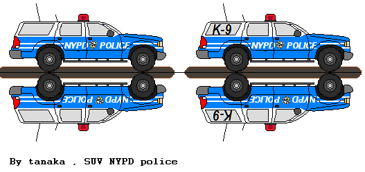 NYPD SUVs | Paper Miniature