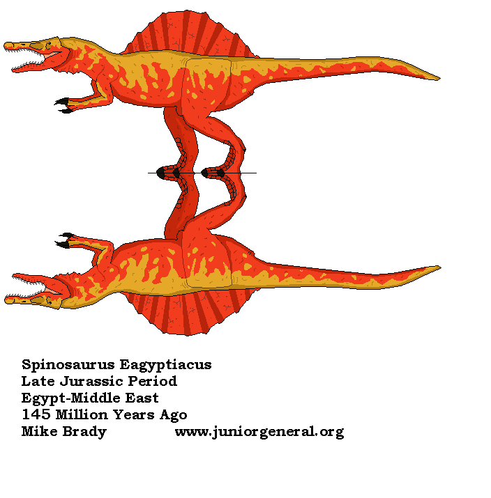 Spinosaurus Eagypticus | Paper Miniature