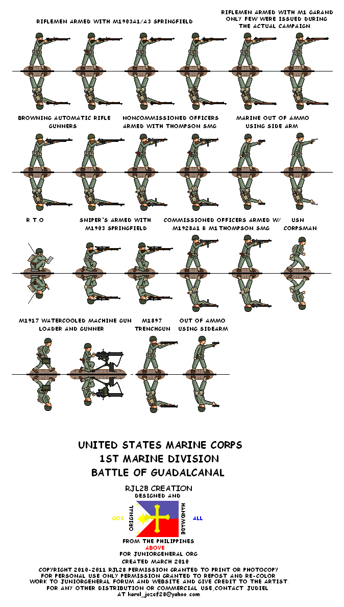 Marines | Paper Miniature