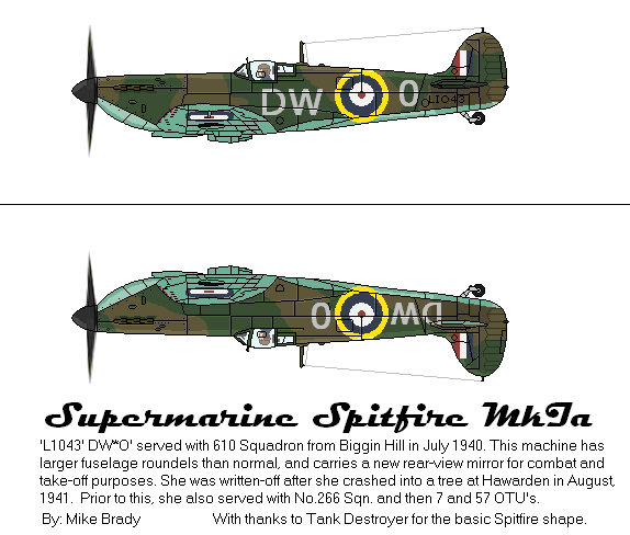 Supermarine Spitfire | Paper Miniature