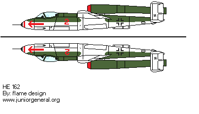 He-162 | Paper Miniature