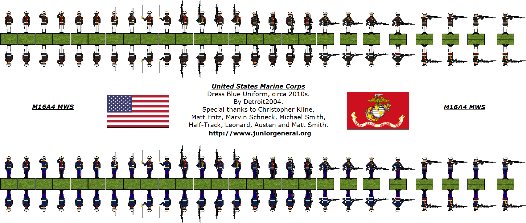 Marines | Paper Miniature
