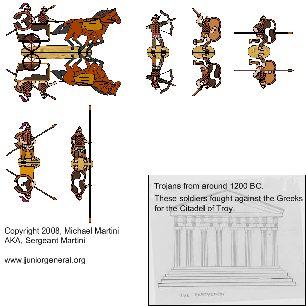 Trojans | Paper Miniature
