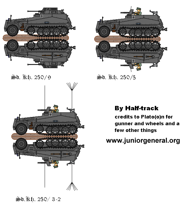 Halftracks | Paper Miniature