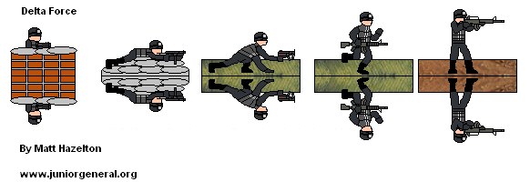 Delta Force 9 | Paper Miniature