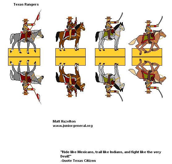 Texas Rangers | Paper Miniature