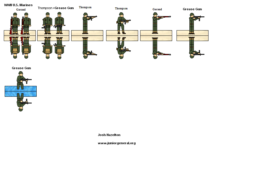 Marines 6 | Paper Miniature