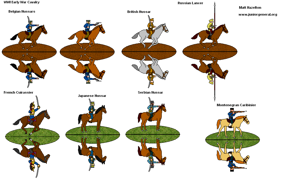 Cavalry 2 | Paper Miniature