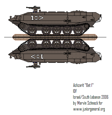 Achzarit "Bet 1" | Paper Miniature