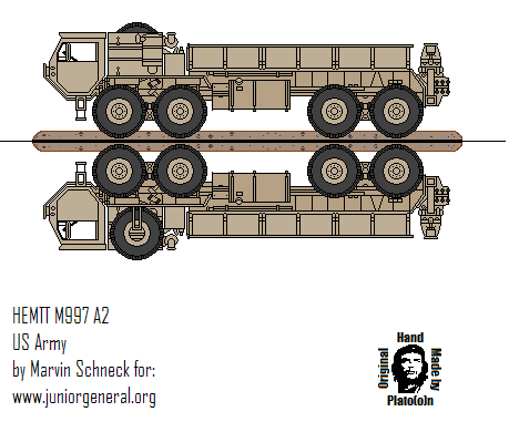 HEMTT M997 2 | Paper Miniature