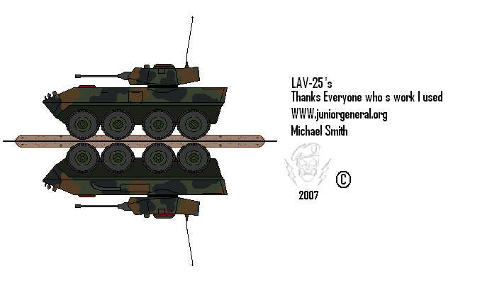 LAV-25 | Paper Miniature