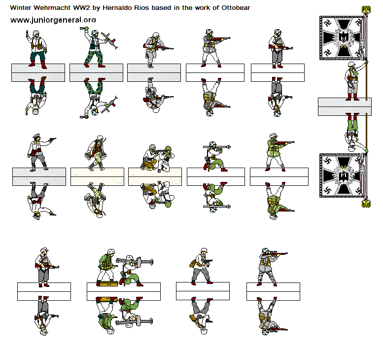 Infantry 14 | Paper Miniature