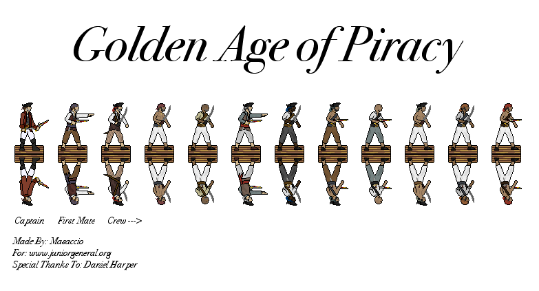 Pirates | Paper Miniature