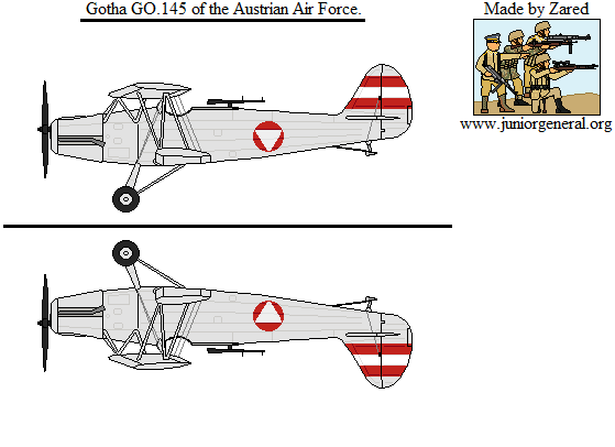 Austrian Gotha GO 145 | Paper Miniature