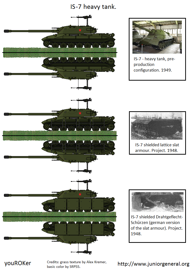 Soviet Object IS-7 | Paper Miniature