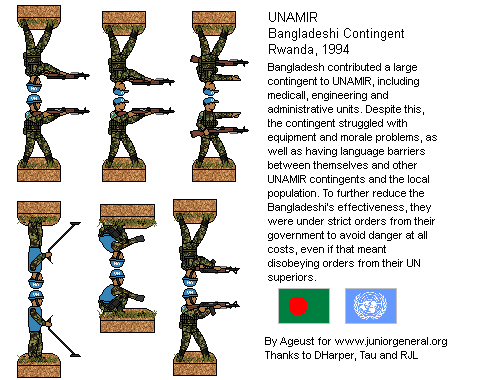 UNAMIR (Rwanda) | Paper Miniature