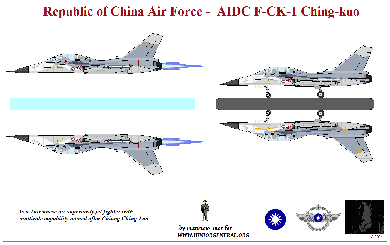 Chinese AIDC F-CK-1 Ching-kuo Aircraft | Paper Miniature